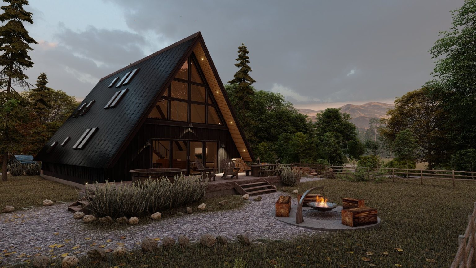 The A-Frame Cabin Construction Process: From Design to Delivery - A ...